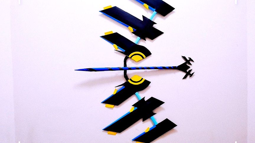 那些做过的折纸武器#凹凸世界 #二次元 #王者荣耀 #鬼灭之刃