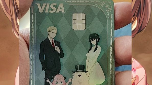 大学生也可以办的visa银行卡 外币预付卡/借记卡 谍过家家联名visa...