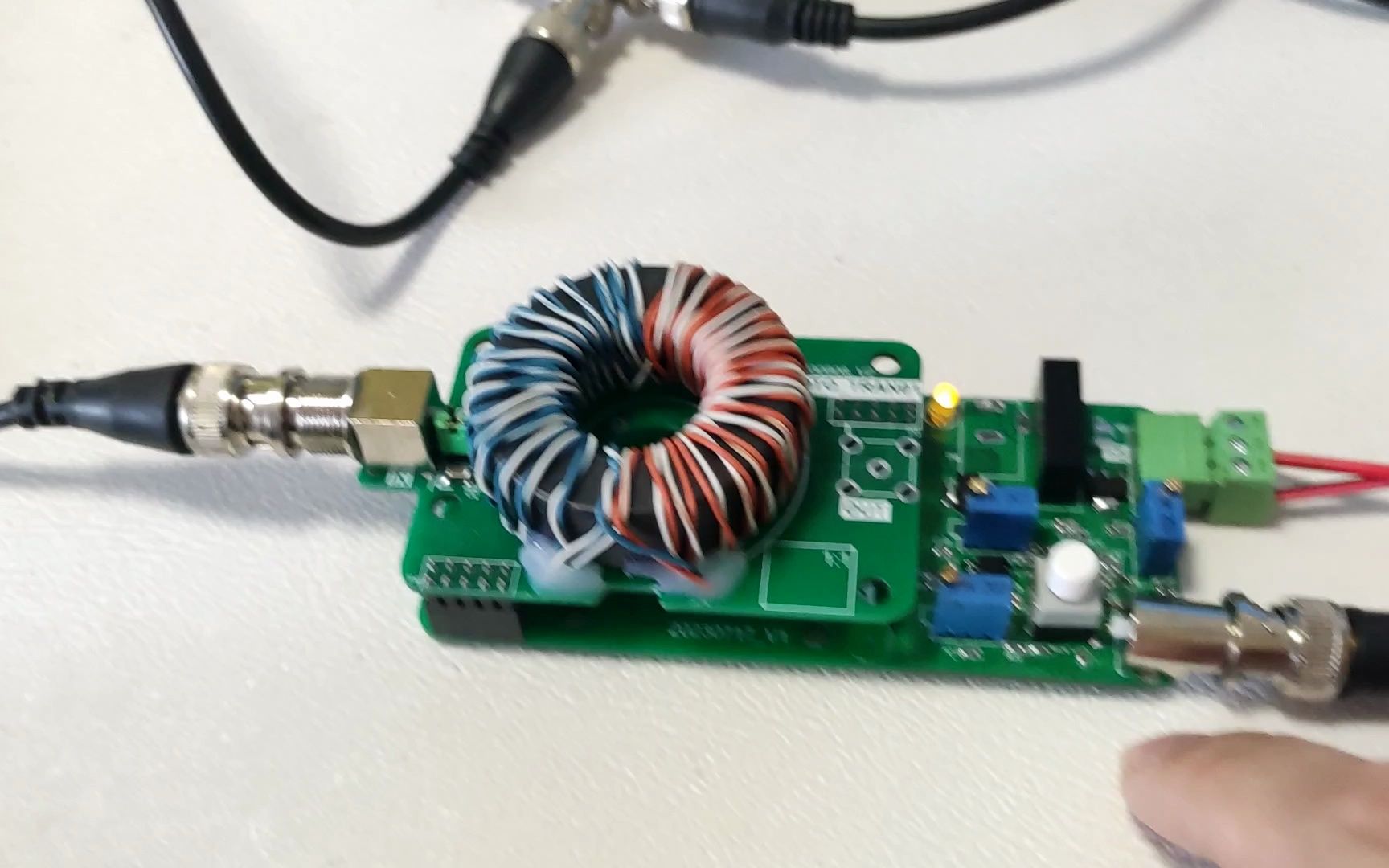 LOTO示波器_电源纹波测试定制模块实测DCDC纹波和LDO芯片纹波