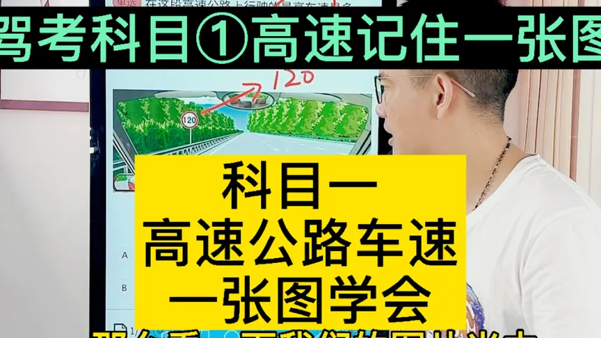 连续三次模拟考试都在95分以上,科目一理论题记住这张图