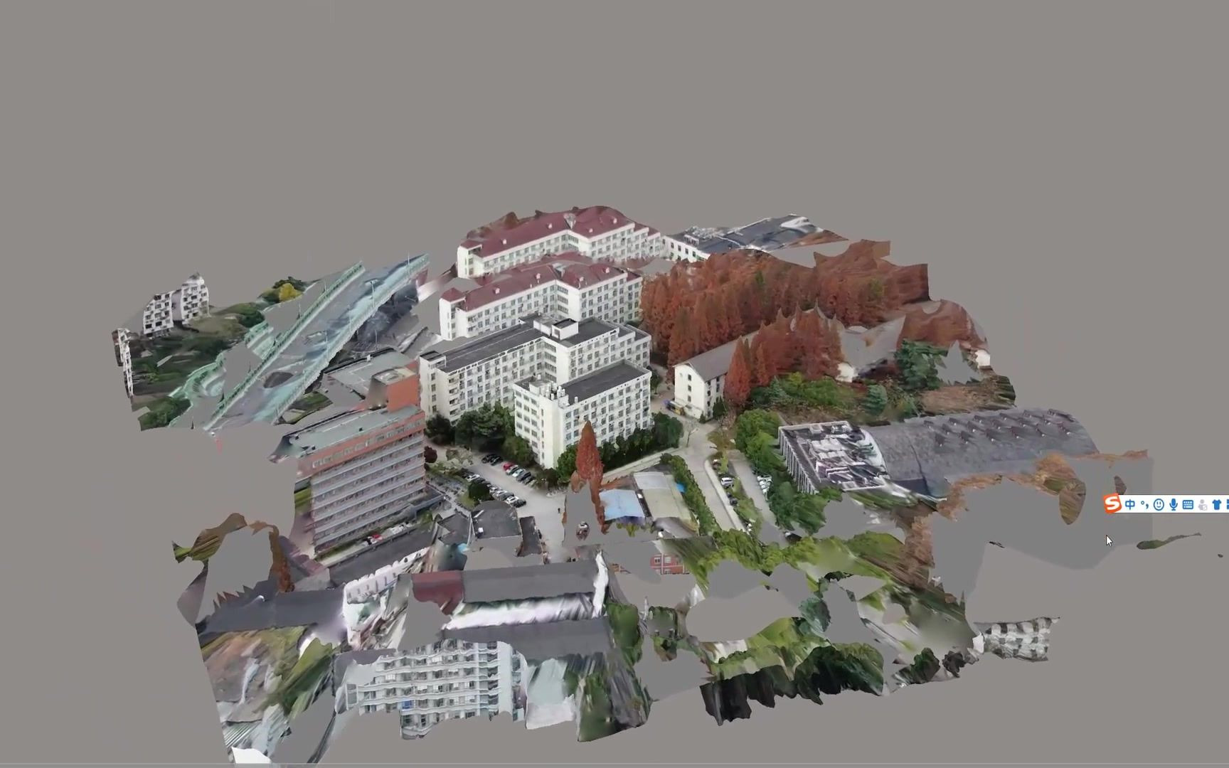 1.岩土楼点云模型