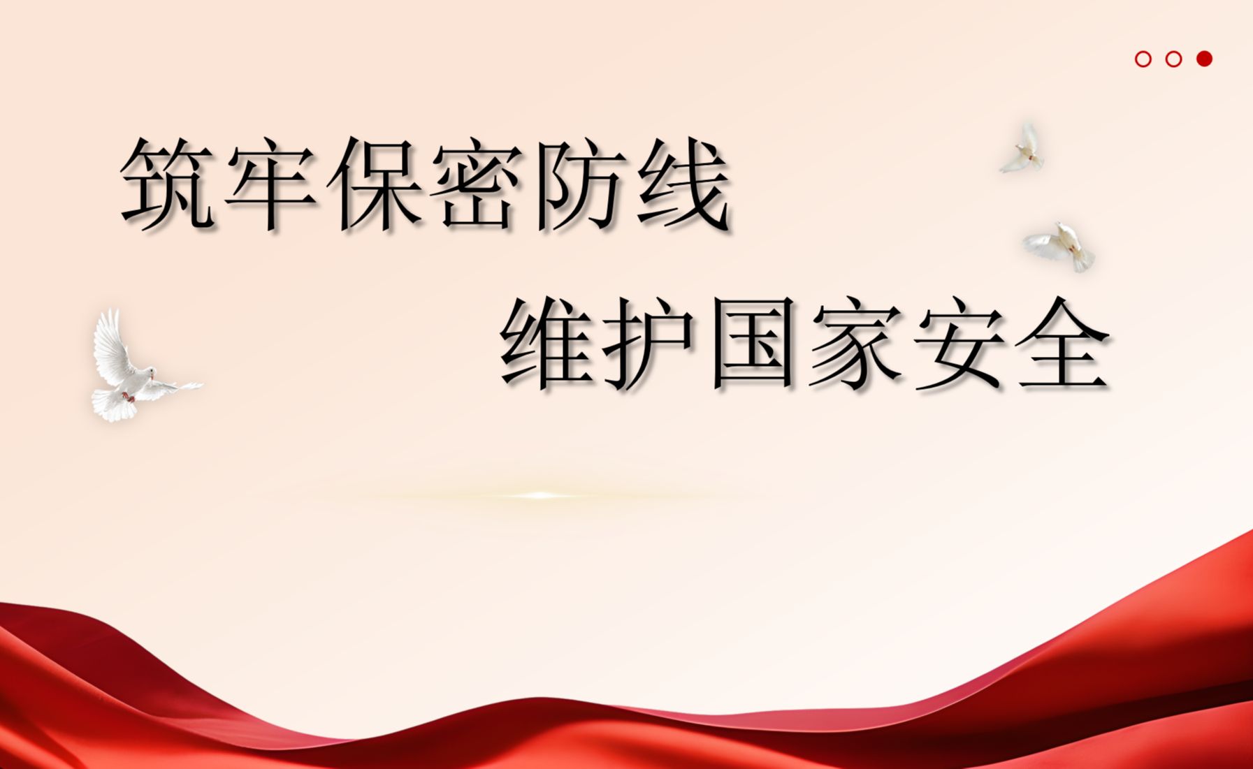第八届全国高校大学生讲思政课公开课参赛作品:《筑牢保密防线,维护...