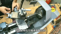 钢管端部怎样割出半圆,今天用新工具试试,效果很不错