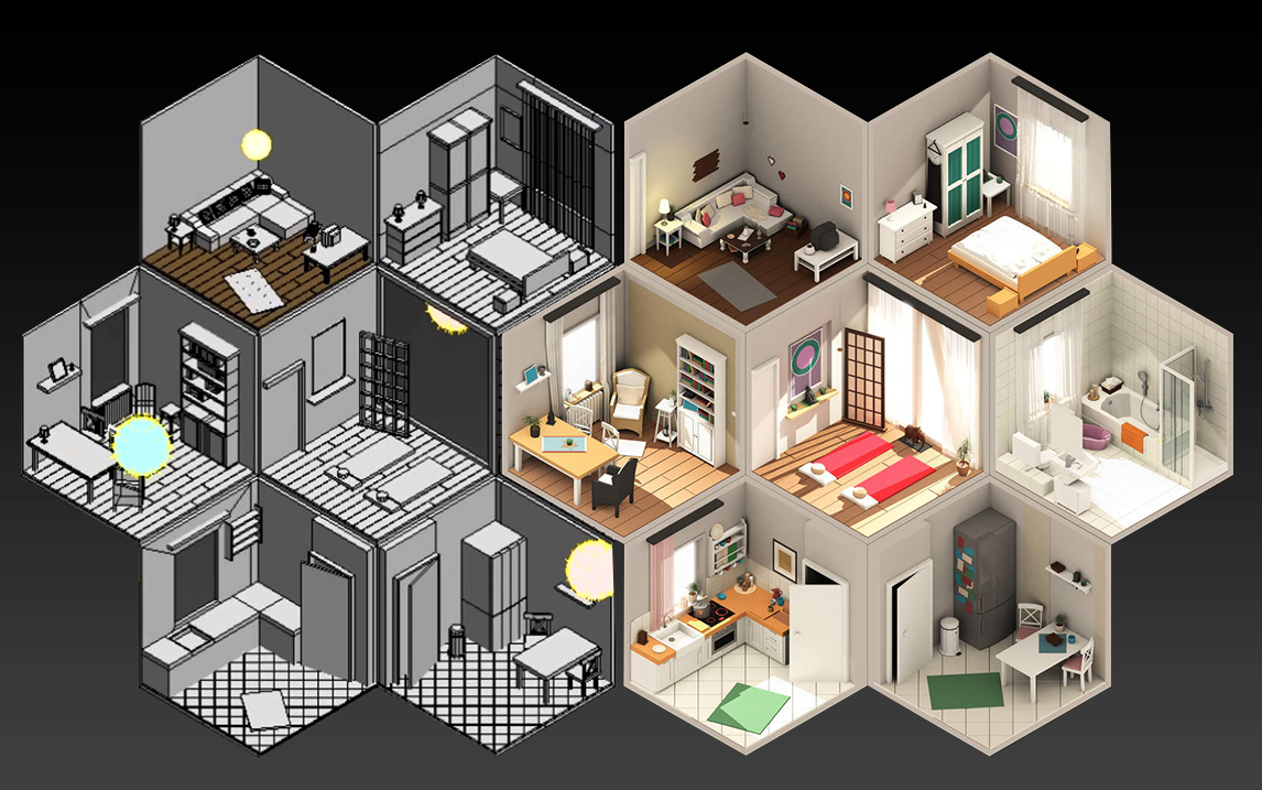 【3dmax建模】从拉box开始教你,超详细的室内场景模型制作,3dmax...