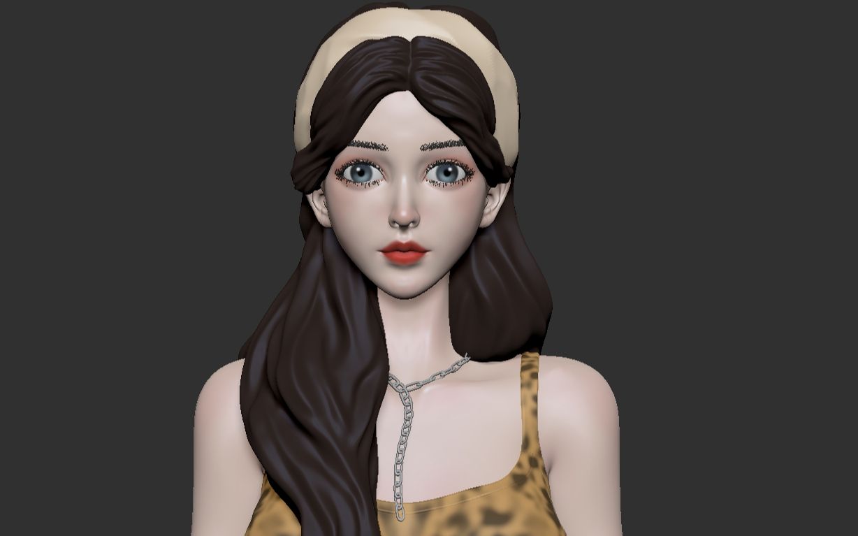 【3D建模】在线做老婆,学建模真的可以为所欲为