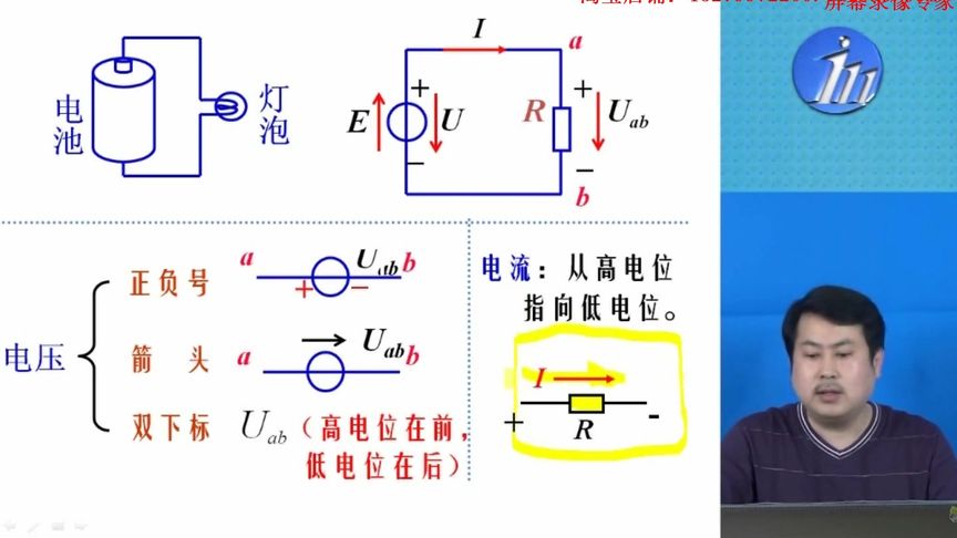 电工电路基础教程 2课时.电路和电路模型电路的基本物理量02