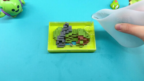 手工制作微缩版我的世界追逐梦想
