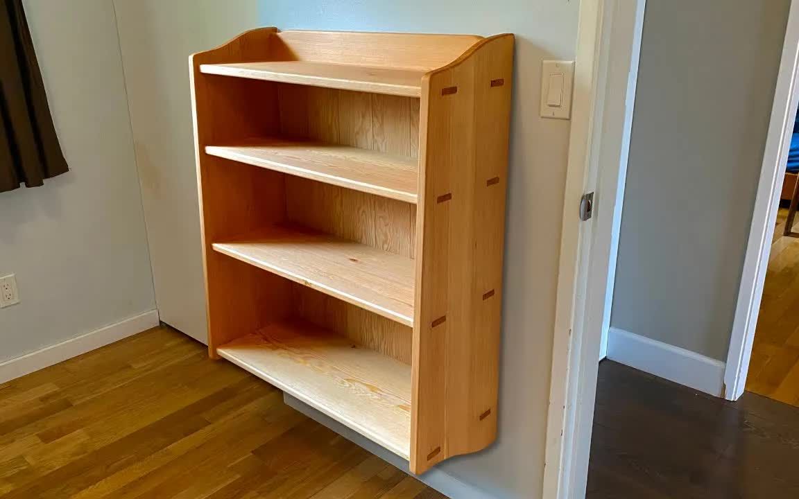 简约不简单!教你制作壁挂式书架!