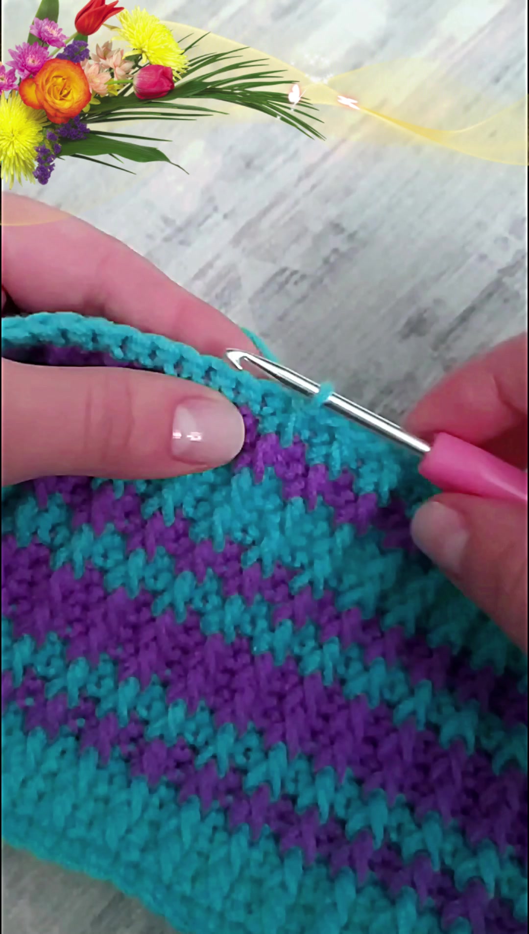 #钩织花样教程#勾针针法#零基础学钩针#钩针编织#手工钩针编织教程