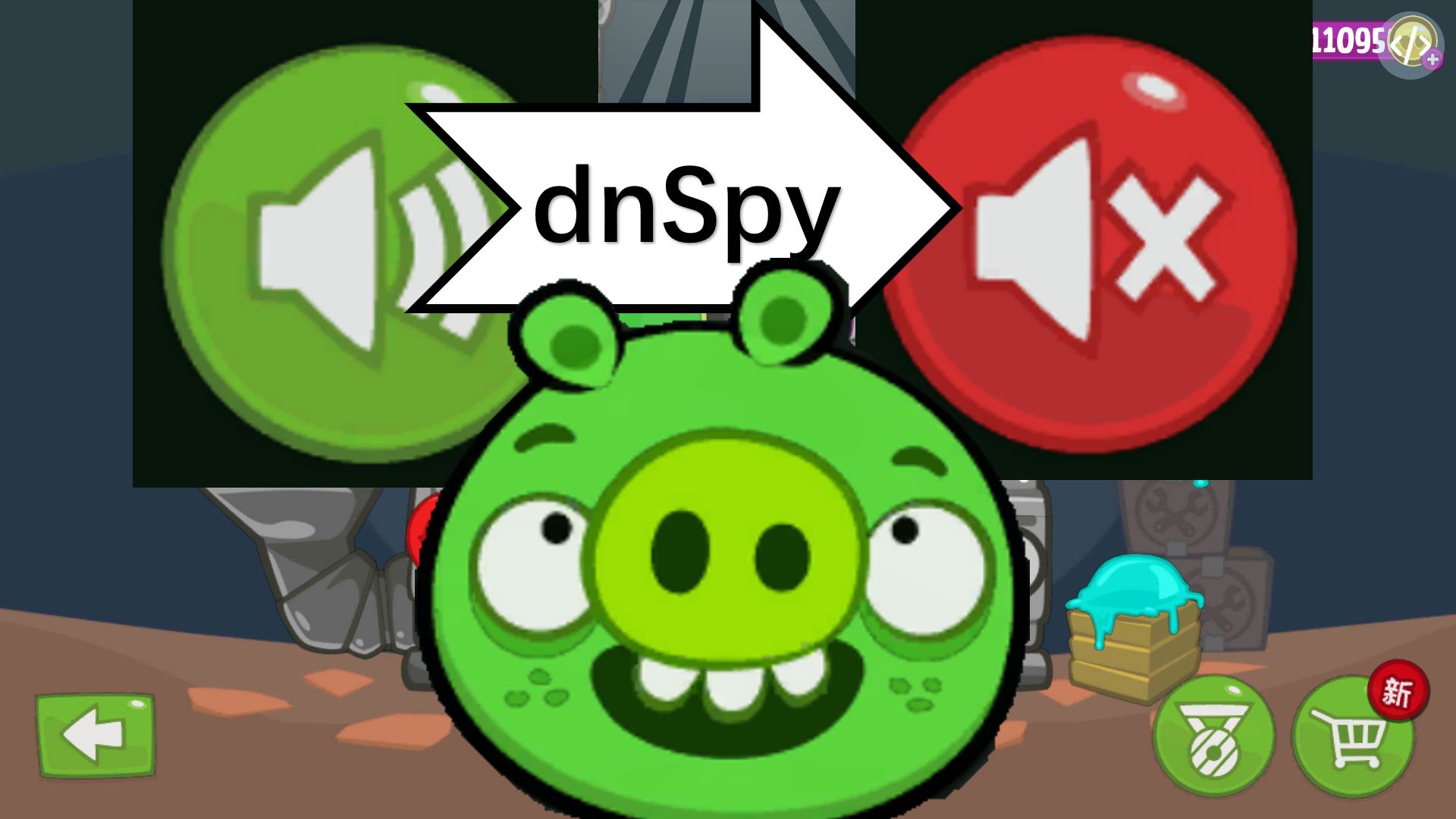 [捣蛋猪]新创 去除背景音乐 保留游戏音效 教程(dnSpy反编译捣蛋猪教程)