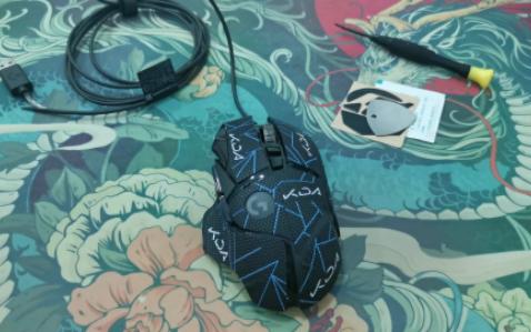 罗技G502鼠标拆解换线