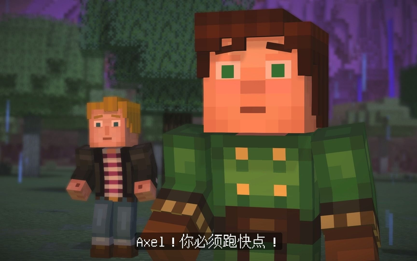 第四集:方块与困难之地 【Minecraft: Story Mode/我的世界故事模式】(...