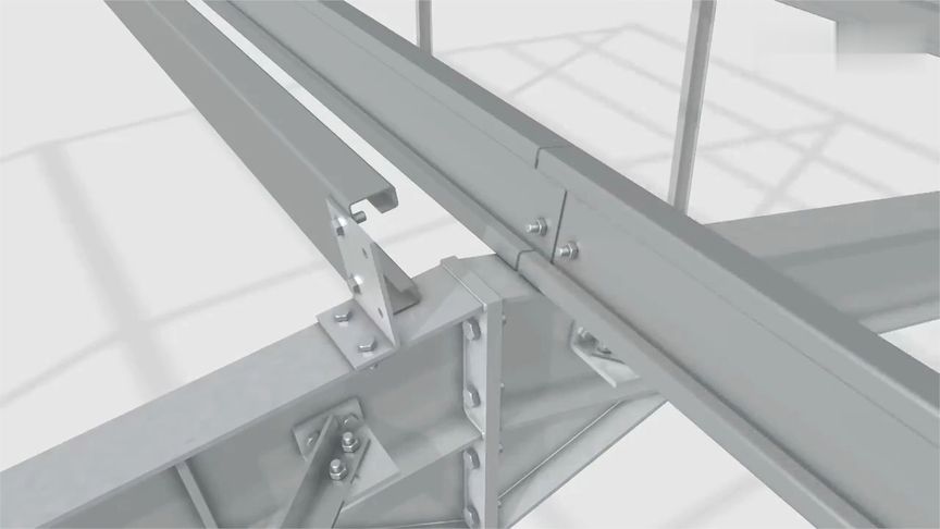 3D动画解析,钢结构工程是如何建造施工的