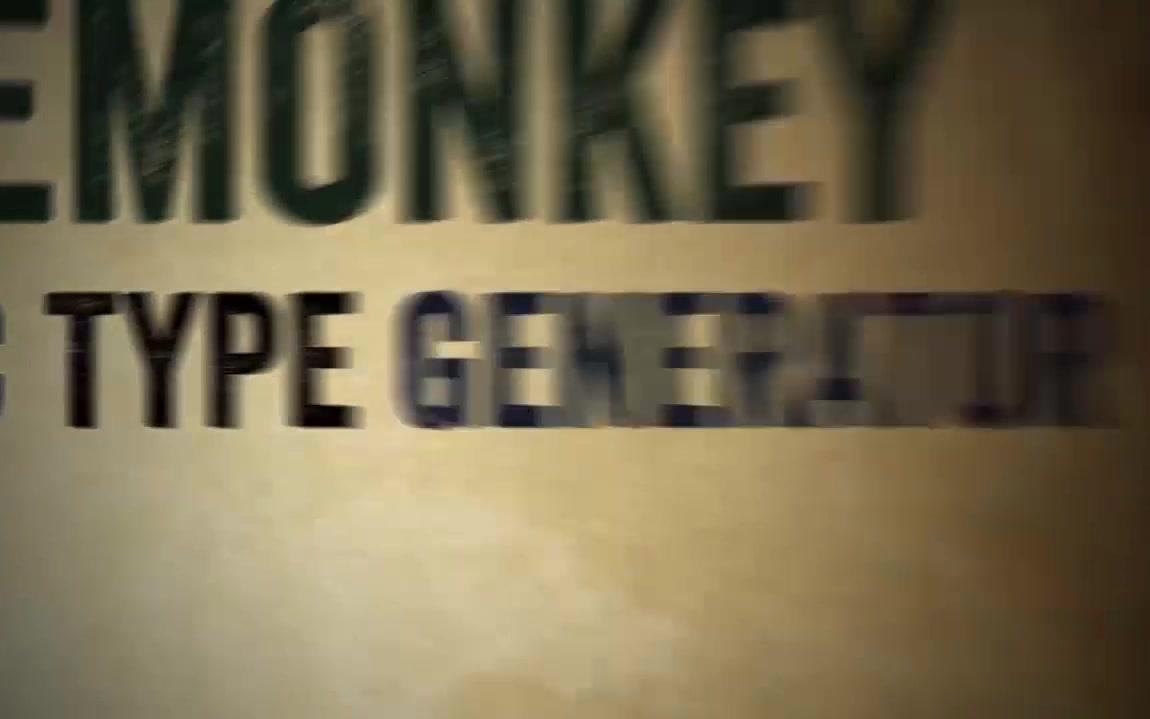 AE特效-TypeMonkey使用动画教程