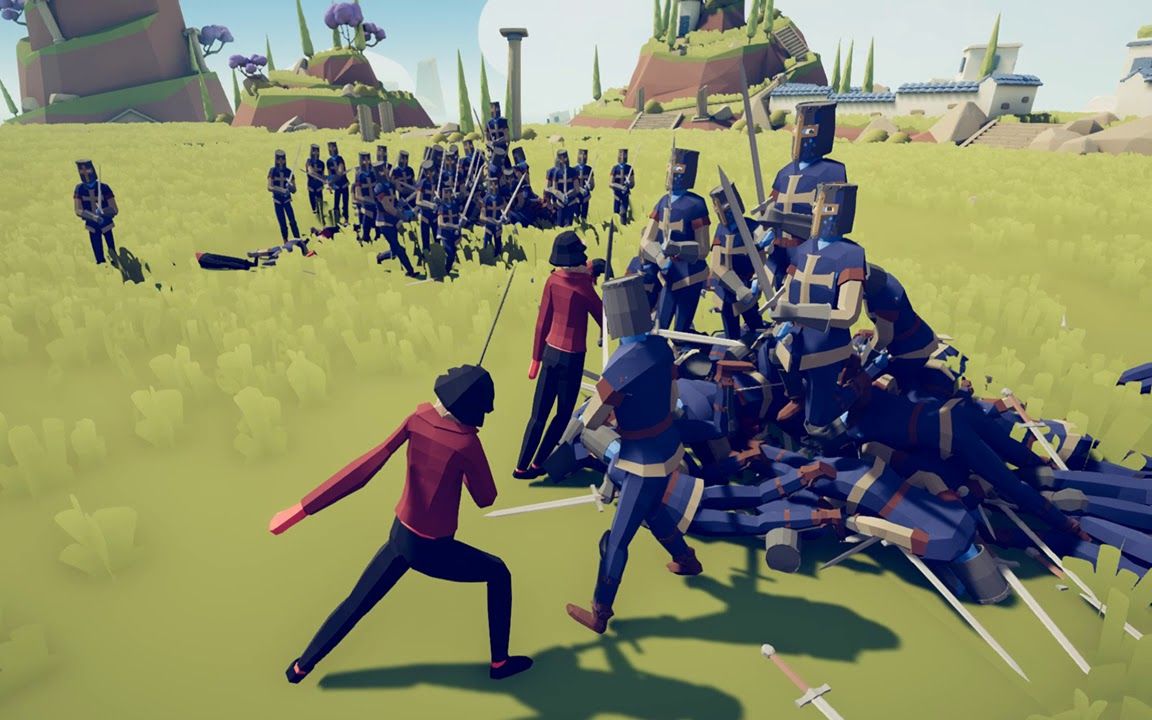 【全面战争模拟器】剑术老师1v1所有兵种