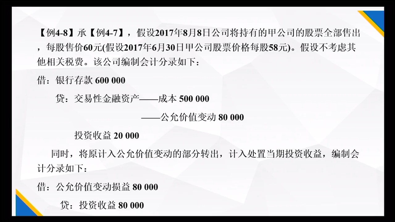 企业会计学 - 4-1金融资产概述