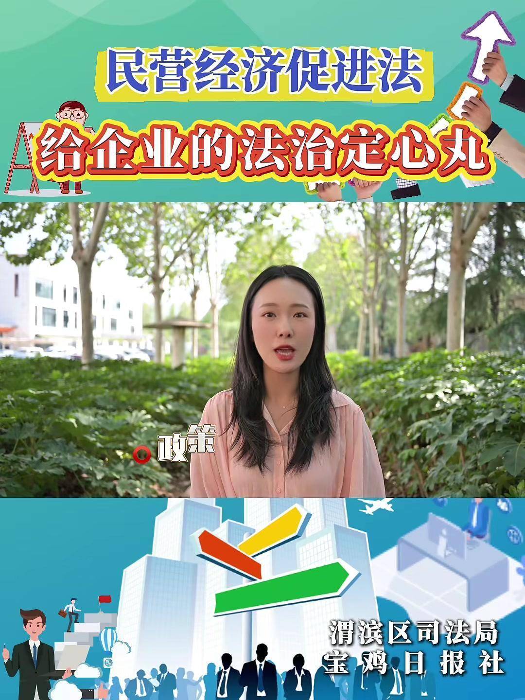 《民营经济促进法》:给企业的法治定心丸#宝鸡#渭滨司法#民营经济