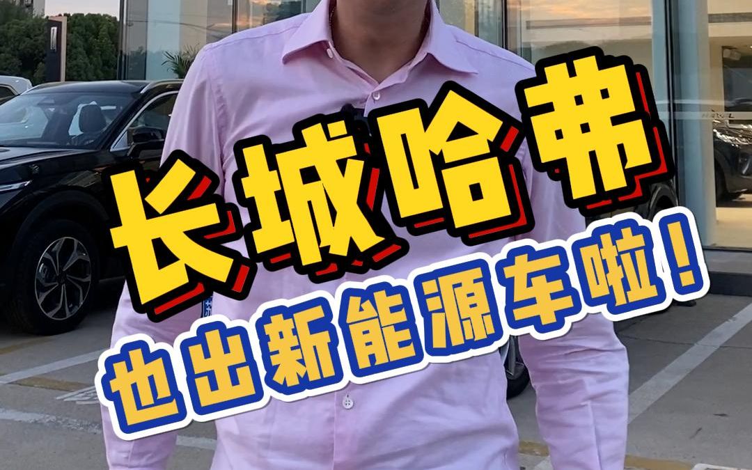 长城哈弗也出新能源车啦!