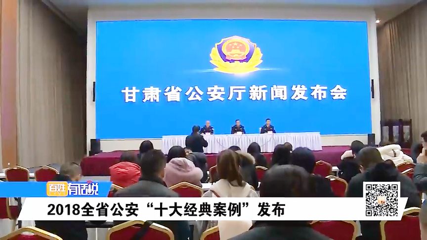 2018全省公安“十大经典案例”发布