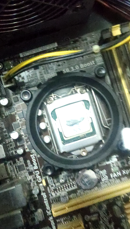 给电脑换cpu,上硅脂
