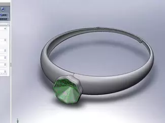 solidworks自学教程 钻戒制作过程