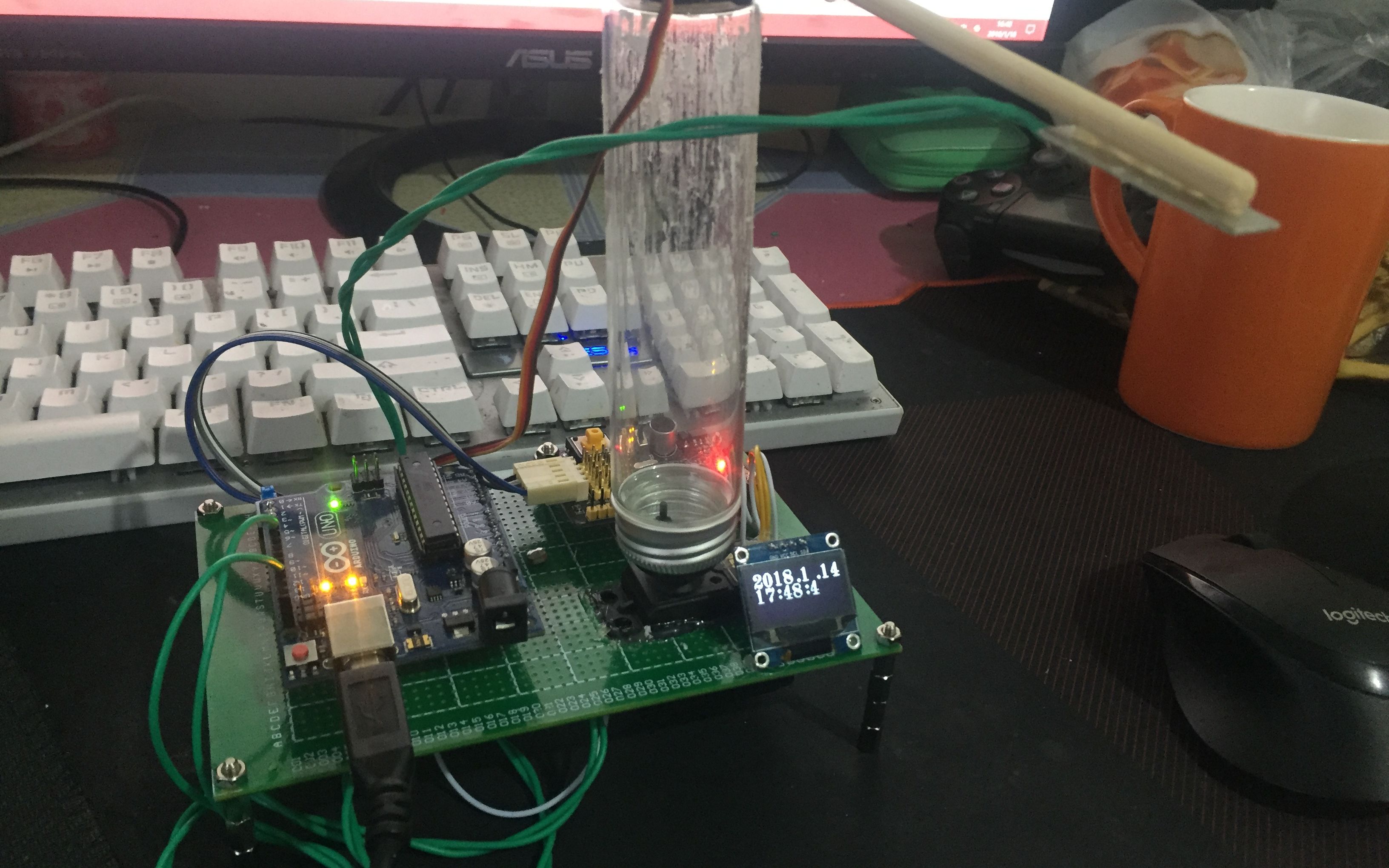 用arduino自制智能台灯