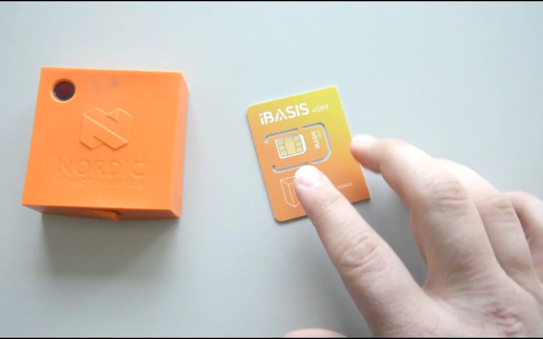 开箱并运行Nordic Thingy91