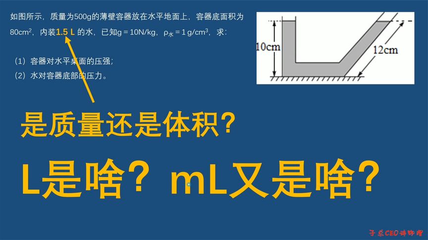 初中物理 单位换算 这么简单还不会?