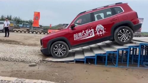 长城哈弗大狗性能测试,当它下来的时候,我就知道这车不简单啊!