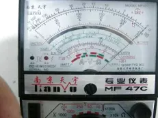 指针万用表的使用方法