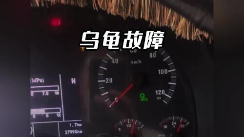 汽车仪表盘上出现这个乌龟晒太阳的标志是什么是意思 汽车 汽车知识