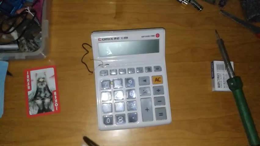 计算器音乐之改装计算器(让你的计算器接上音响)