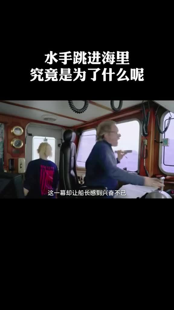 水手跳进了大海里,是为了什么