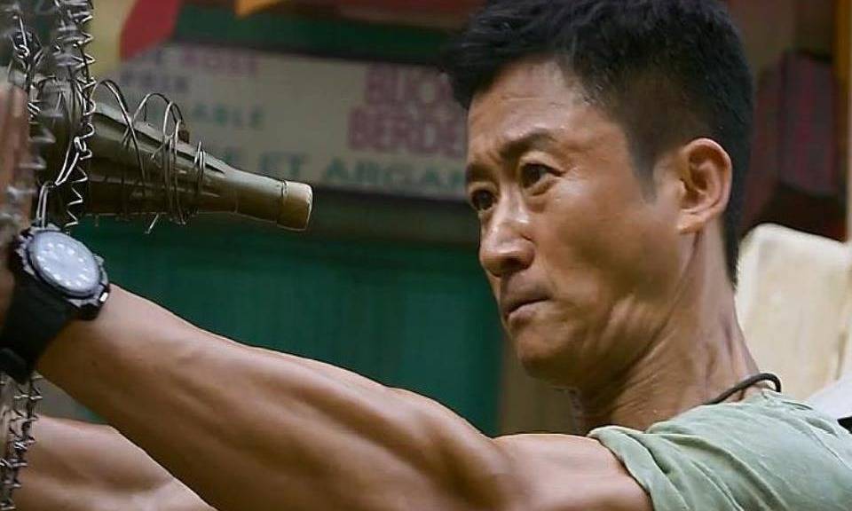 战狼2精彩片段,表演太真实了.电视剧推荐!