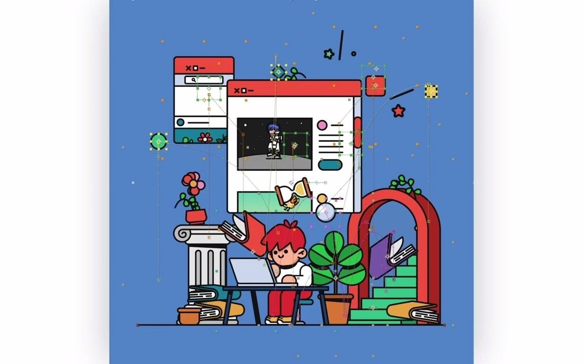 超可爱的动画小人制作,以24万元价格拍卖售出!