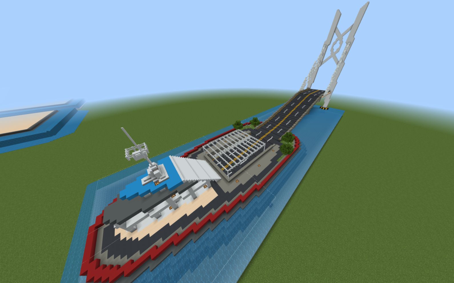 当制作建筑模型的作业使用Minecraft来建模时