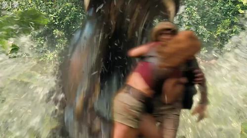 伙伴奋不顾身进入勇敢岛救人