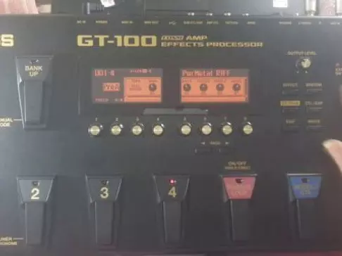 效果器教程6,GT100例子,认识综合效果器