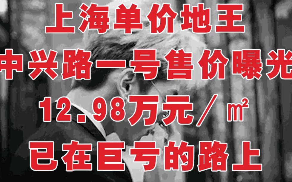 上海单价地王中兴路一号售价曝光
