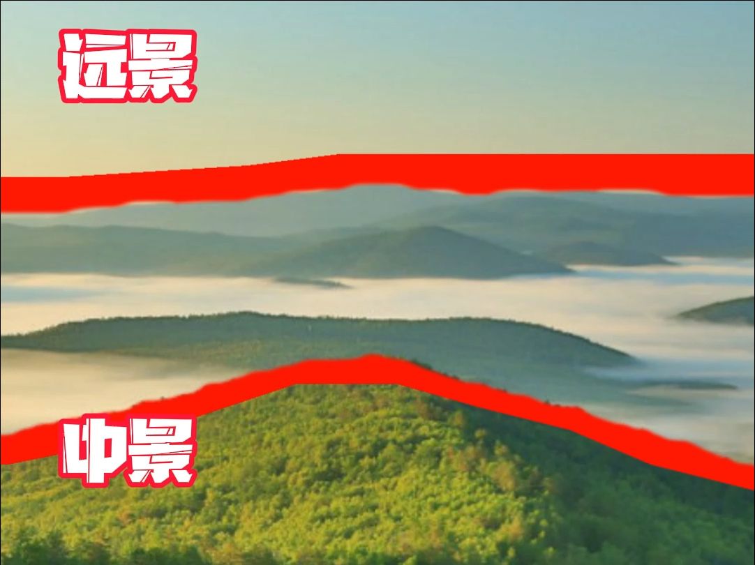 【油画教程】画森林大场景的时候,我们应该注意啥?