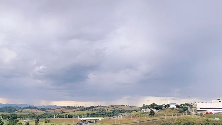 #巴西# 云变成雨的全过程ߘ