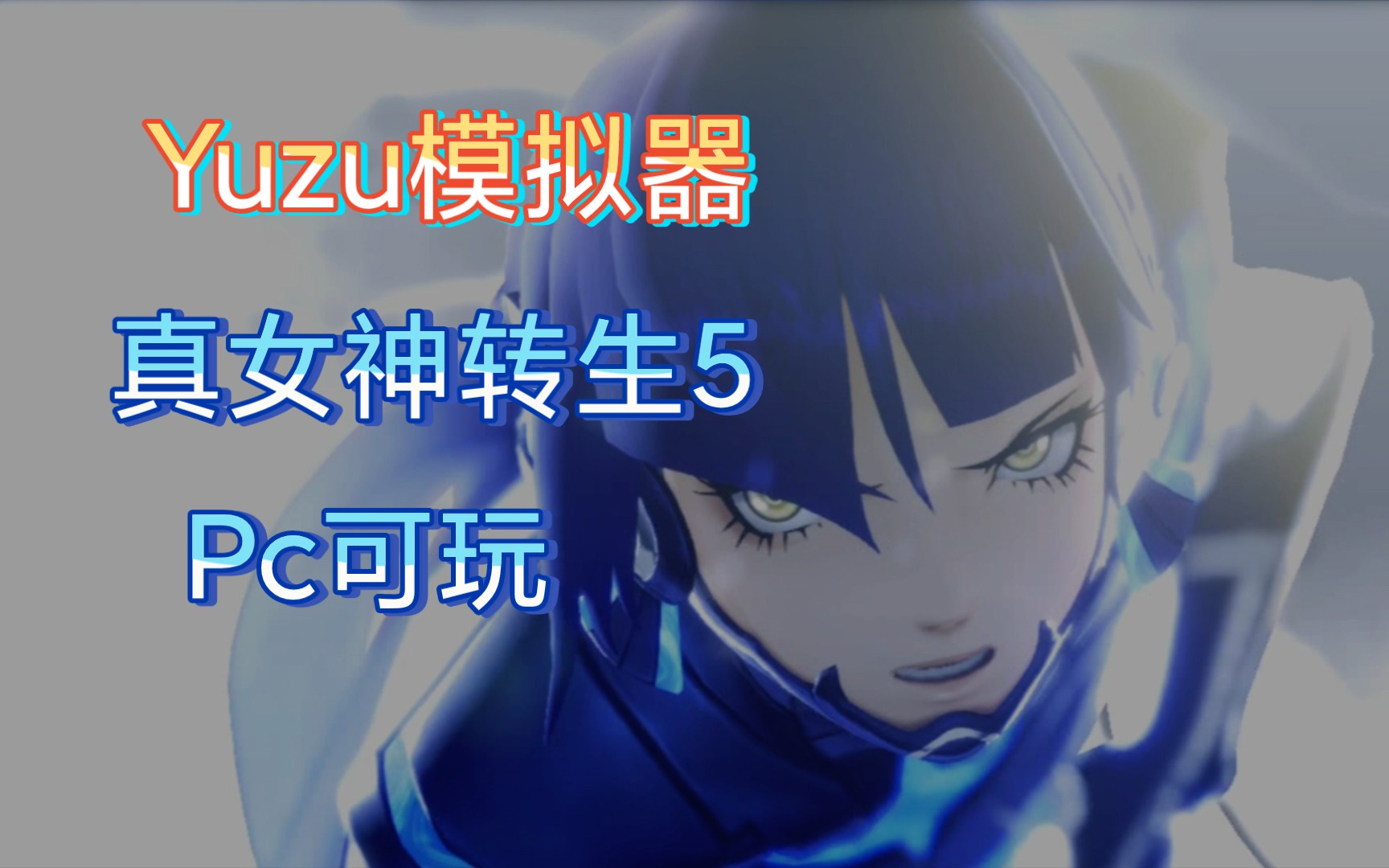 Yuzu模拟器(真女神转生5)全DLC测试,电脑可玩