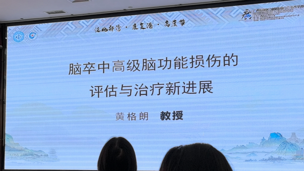 脑卒中高级神经功能损伤评定与治疗