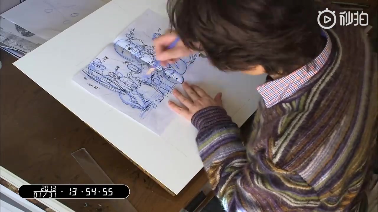 【合集】日本知名漫画家作画实录(井上、岸本、村田等等)