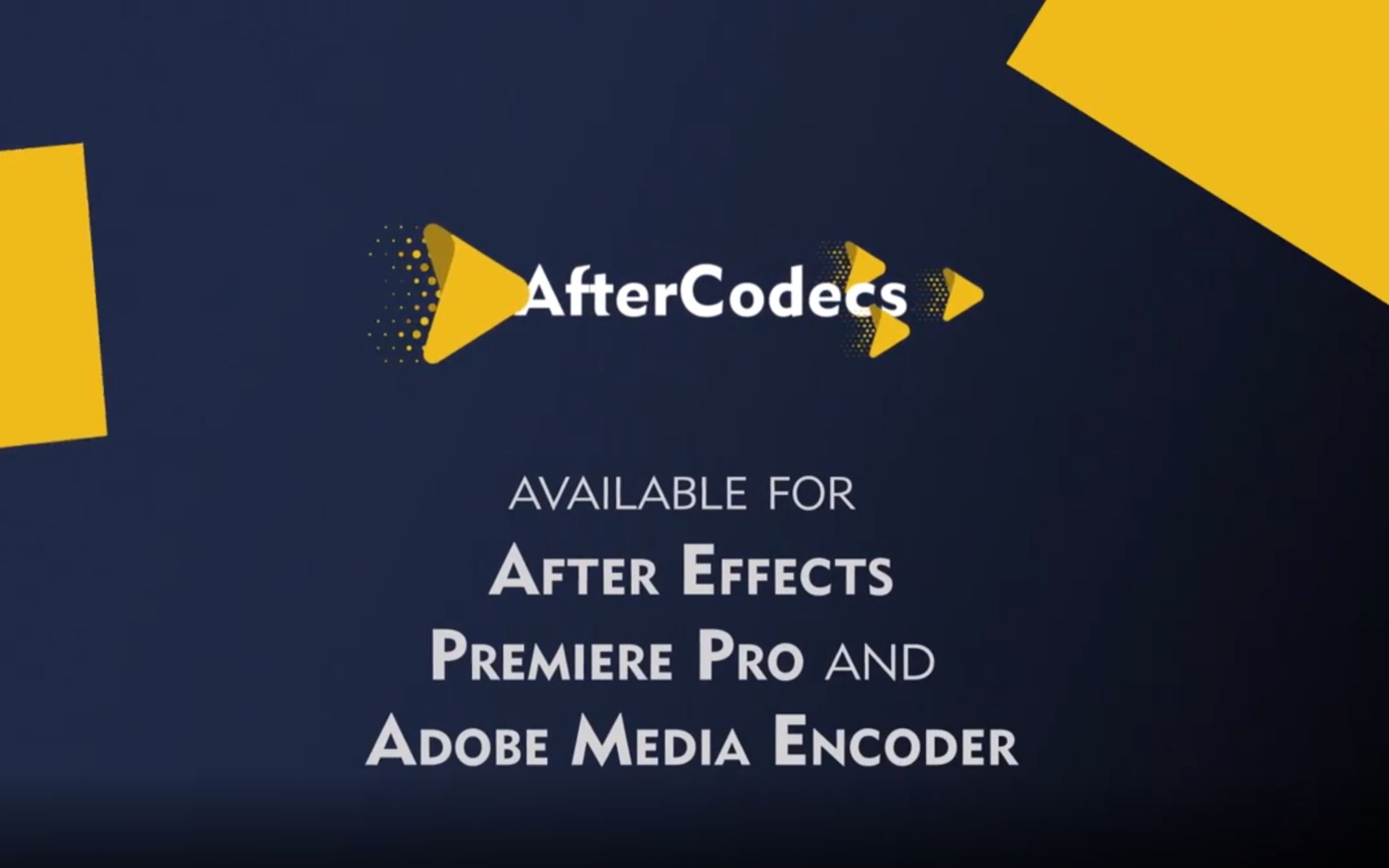 AE渲染插件 aftercodecs最新版 直接导出MP4格式
