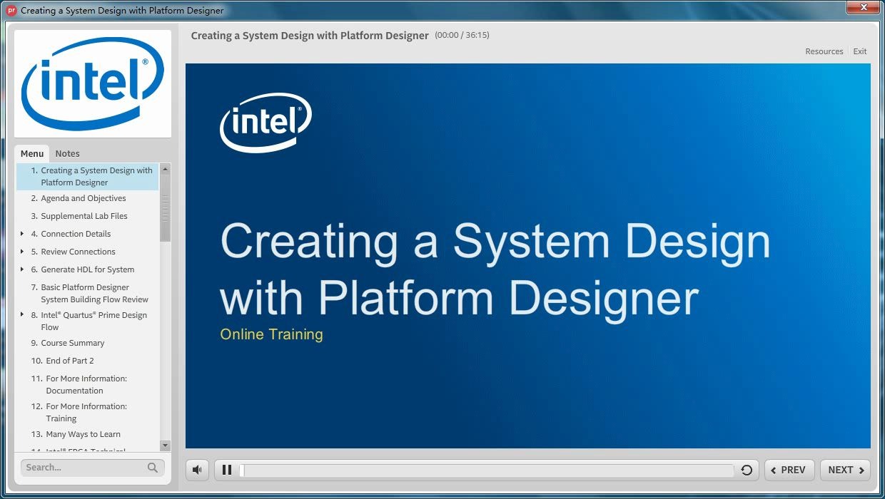 【Intel官方教程】Intel 平台FPGA设计工具Platform Designer的使用...