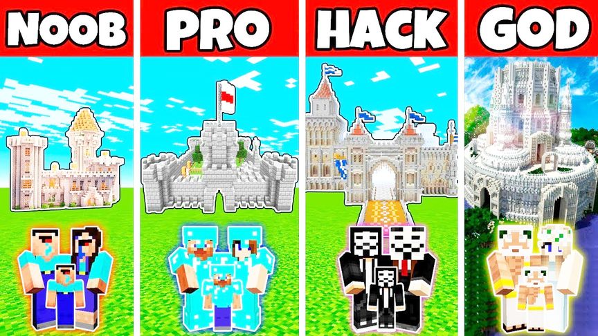 我的世界:豪华城堡建造