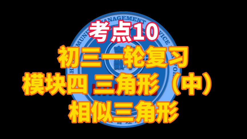 模块四三角形(中)相似三角形考点10位似初三一轮复习
