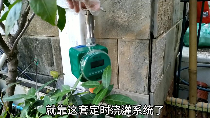 花园植物定时自动浇水系统的配置与安装(上)