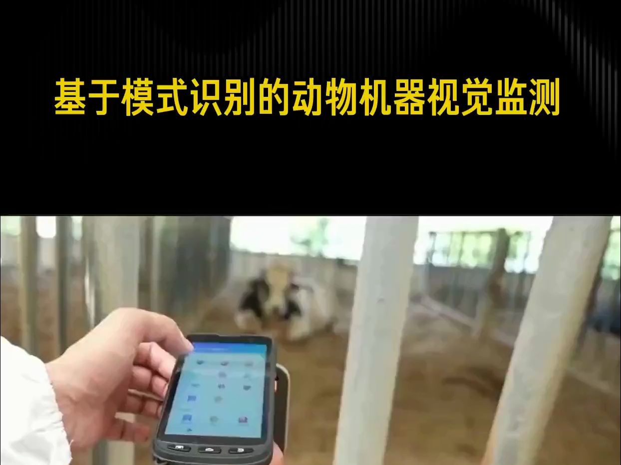 基于模式识别的动物机器视觉监测